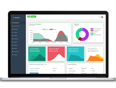 Cloud Accounting Software for Small Businesses - SimpanKira.com